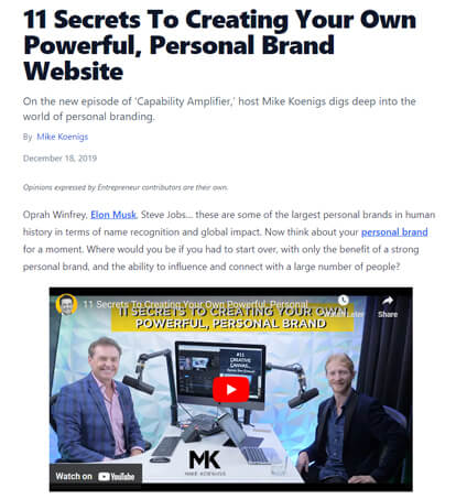 Entrepreneur - Influex